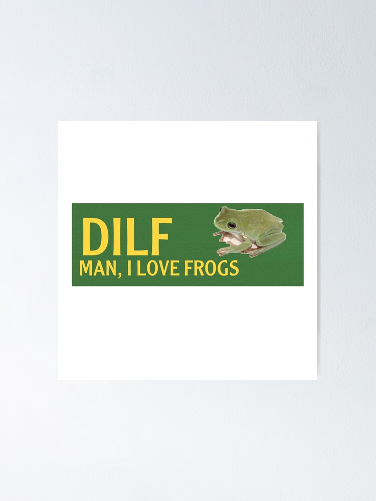 "Dilf" Poster by DiorBrush | Redbubble