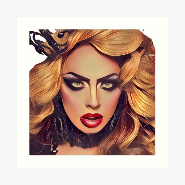 "Alyssa Edwards" Art Print by awildloly | Redbubble