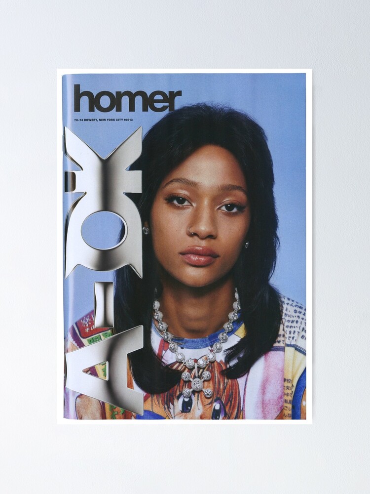 "Frank Ocean Homer Magazine Front Cover " Poster for Sale by ...