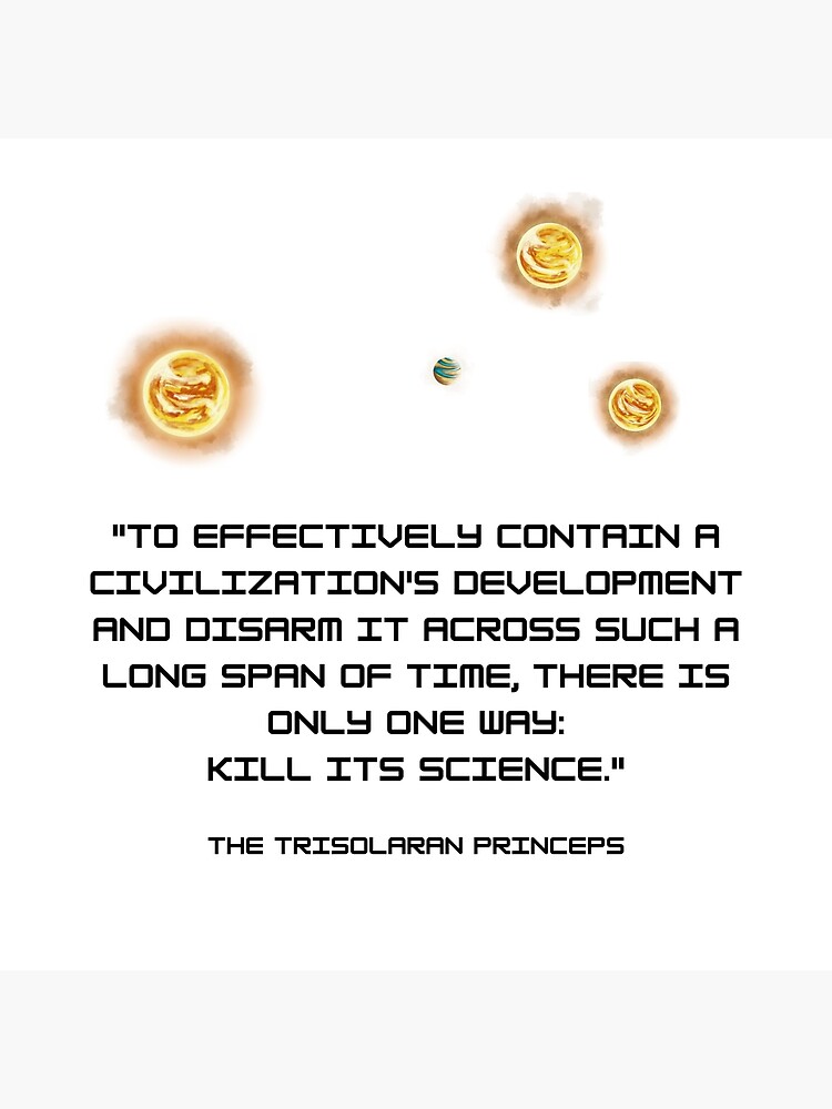 "The Trisolaran Princeps" Poster for Sale by Space99 | Redbubble