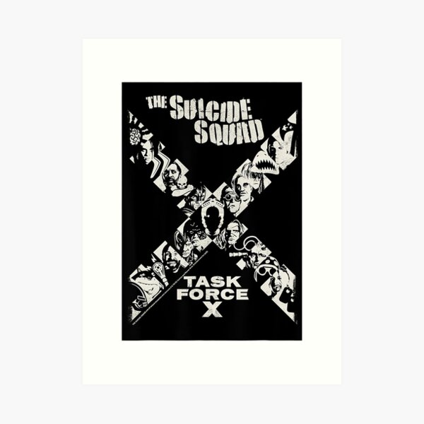 "Task Force X Poster" Art Print for Sale by Daitran39 | Redbubble