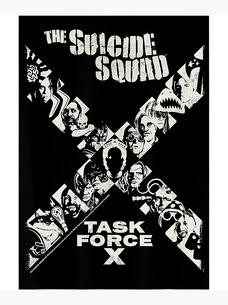 "Task Force X Poster" Art Print for Sale by Daitran39 | Redbubble
