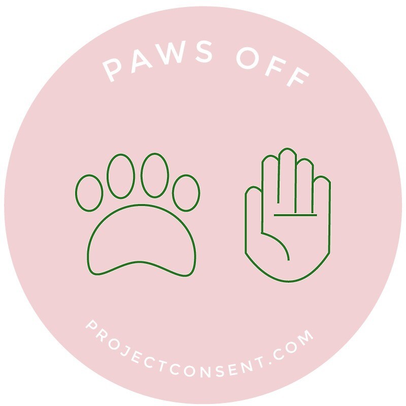 "Paws Off" by projectconsent | Redbubble