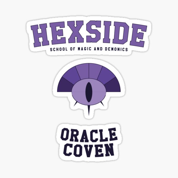 "Oracle Coven" Sticker for Sale by Selena-Stark | Redbubble