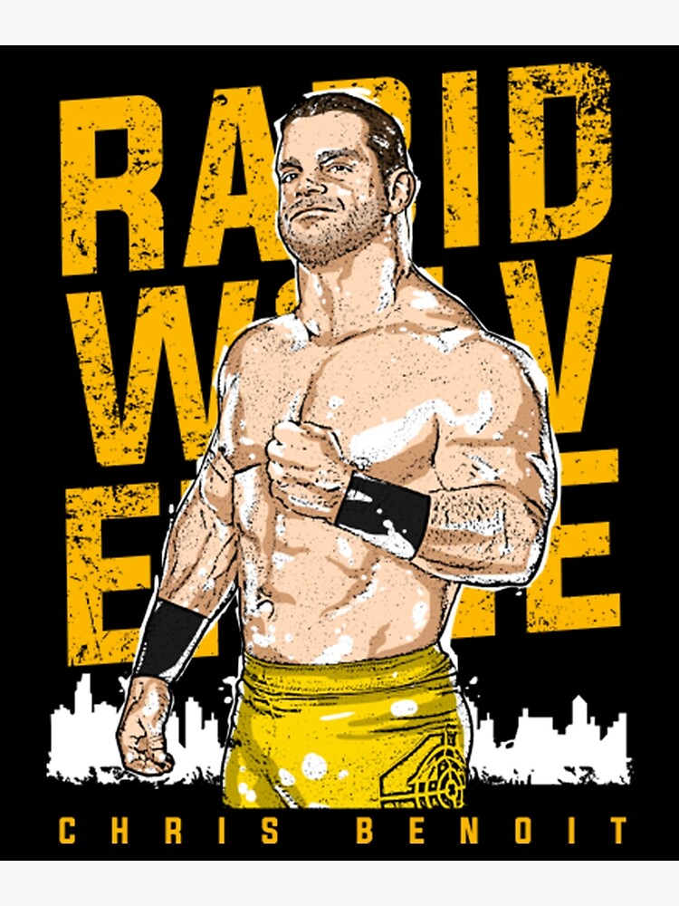 "Chris Benoit T-ShirtChris Benoit T-Shirt_von lockdownmnl09_" Poster ...