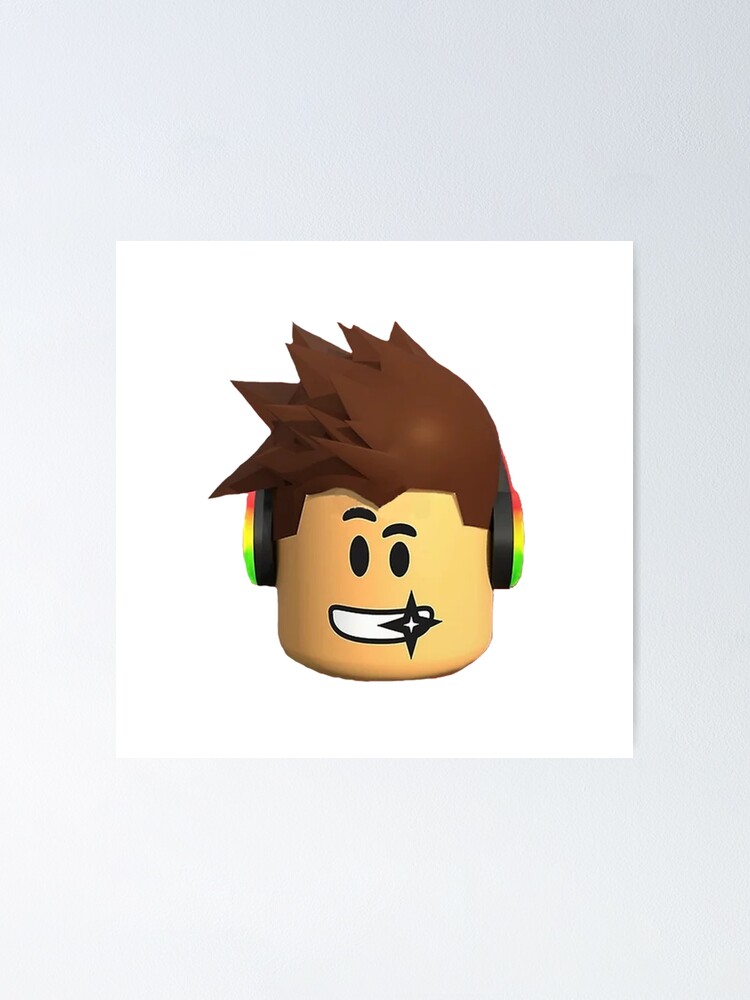 Póster «cara de roblox para niños» de SwoolKanebo | Redbubble