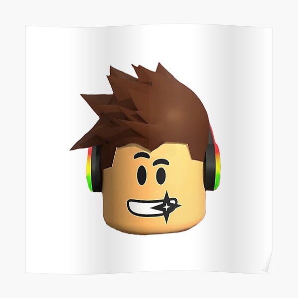 Póster «cara de roblox para niños» de SwoolKanebo | Redbubble