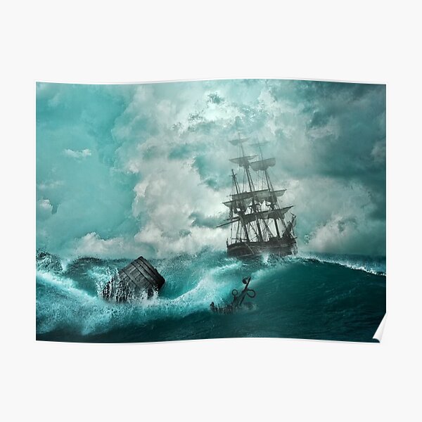 "shipwreck" Poster by MUSTBUY1 | Redbubble