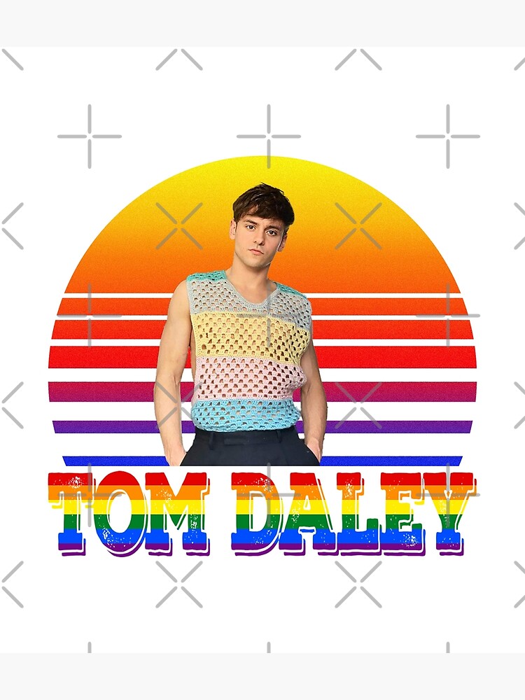 "Tom Daley " Poster by Wispery | Redbubble