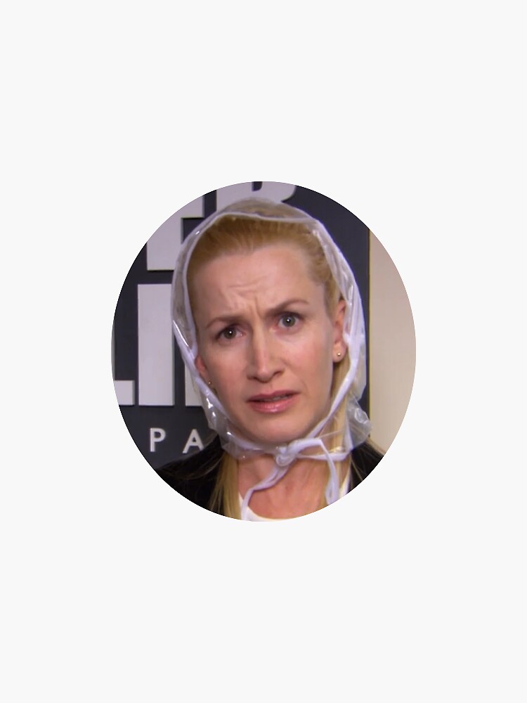 "angela" Sticker by rzag | Redbubble