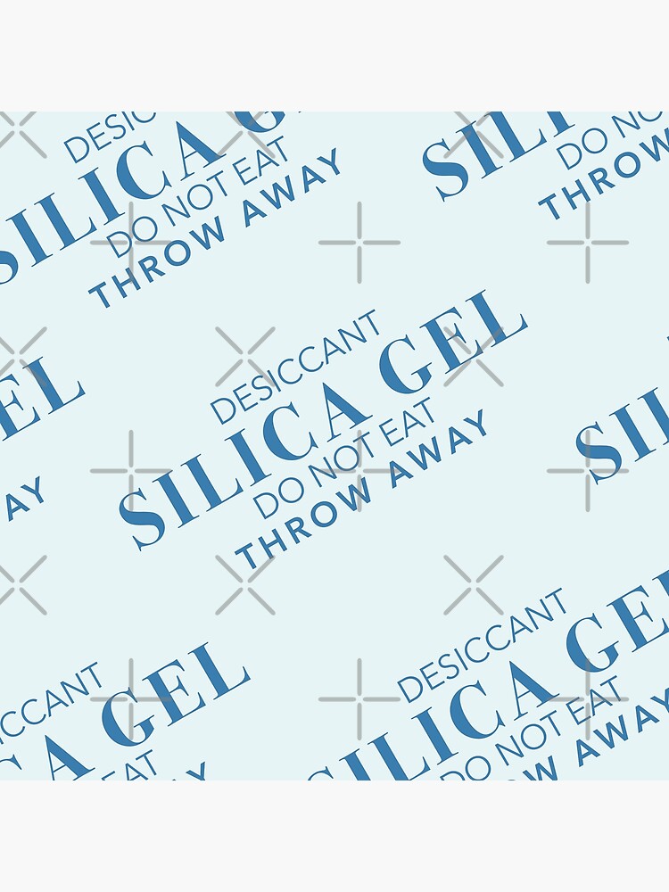 "Silica Gel Pattern!" Poster for Sale by TenkenNoKaiten | Redbubble