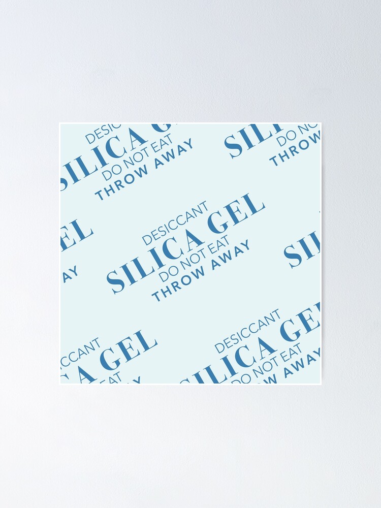 "Silica Gel Pattern!" Poster for Sale by TenkenNoKaiten | Redbubble