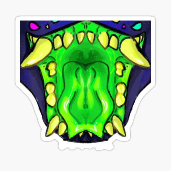 "Maw sticker" Sticker for Sale by GucciHyena | Redbubble