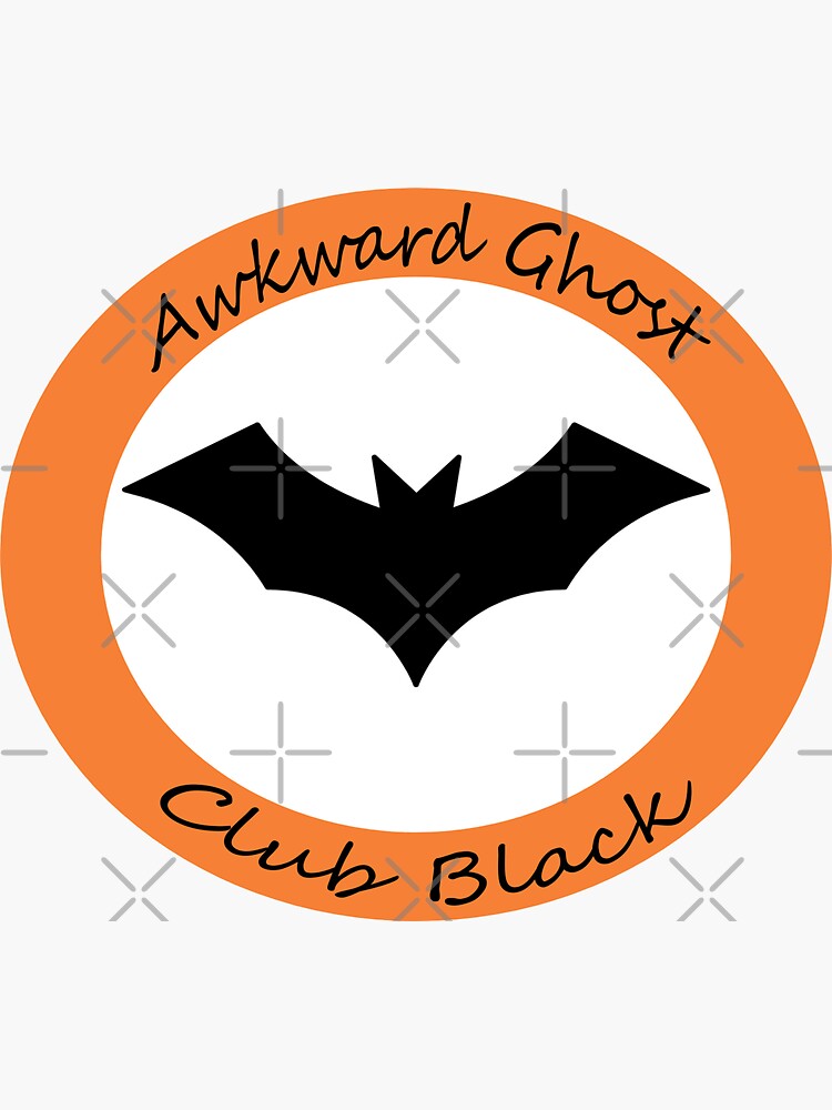 " Awkward Ghost Club Black - funny spooky Halloween gifts for October ...