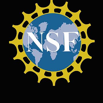 "NSF logo" Sticker by SachShaw | Redbubble