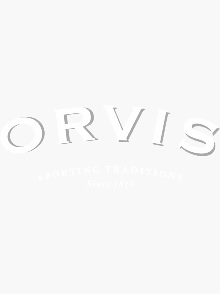 "Orvis Sporting Traditions| Perfect Gift For you and friends" Sticker ...