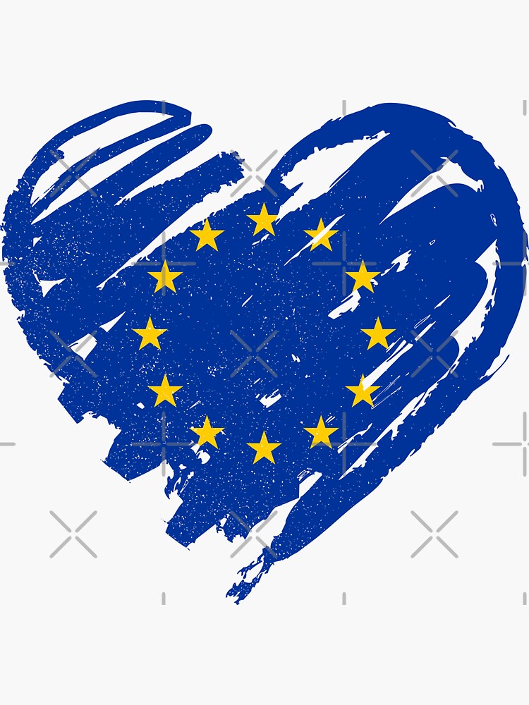 "European Union Flag" Sticker for Sale by feether-store | Redbubble