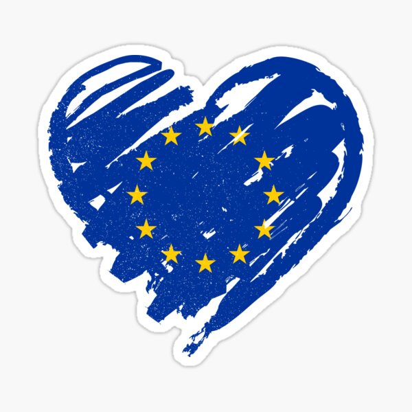 "European Union Flag" Sticker for Sale by feether-store | Redbubble
