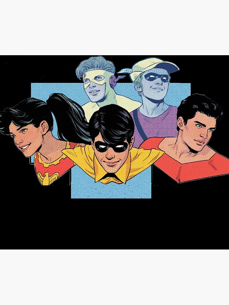 "Teen Titans Fab Five Last Stories" Art Print for Sale by IRude127 ...