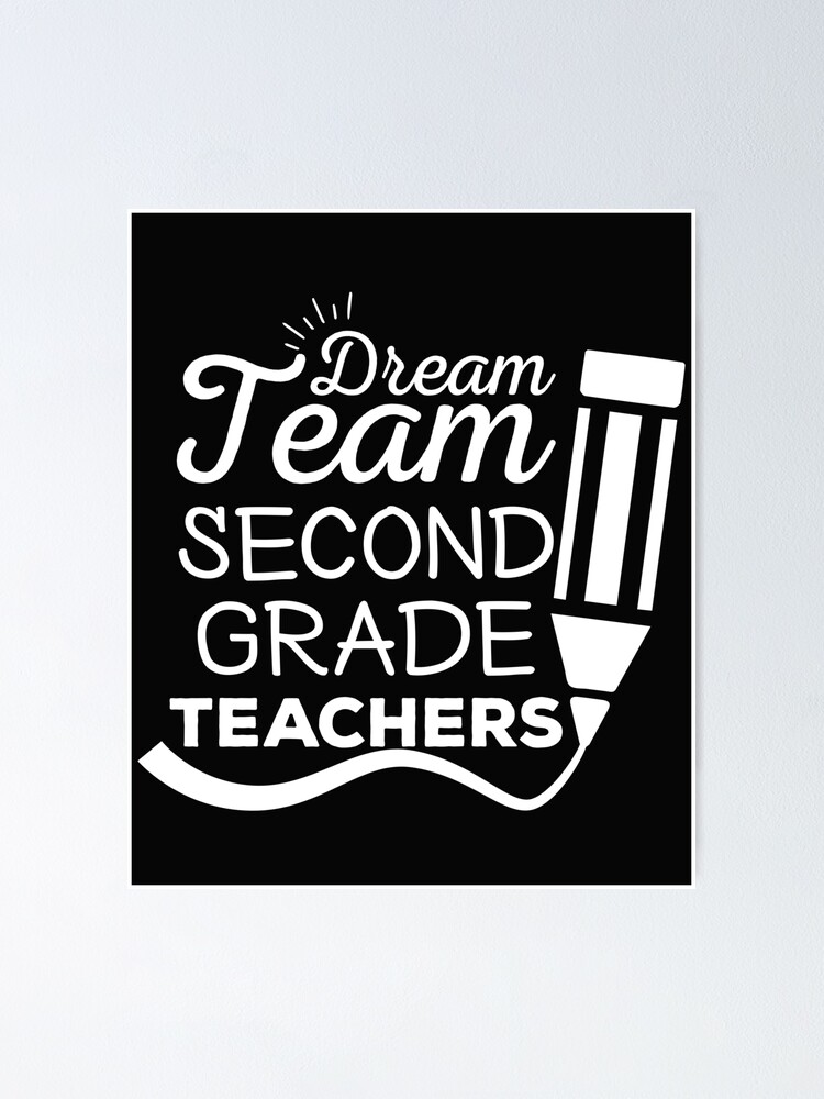 Póster «Dream Team Maestro de segundo grado, Maestros de segundo grado ...