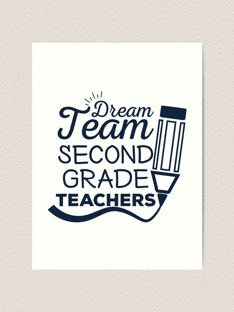 Lámina artística «Dream Team Maestro de segundo grado, Maestros de ...