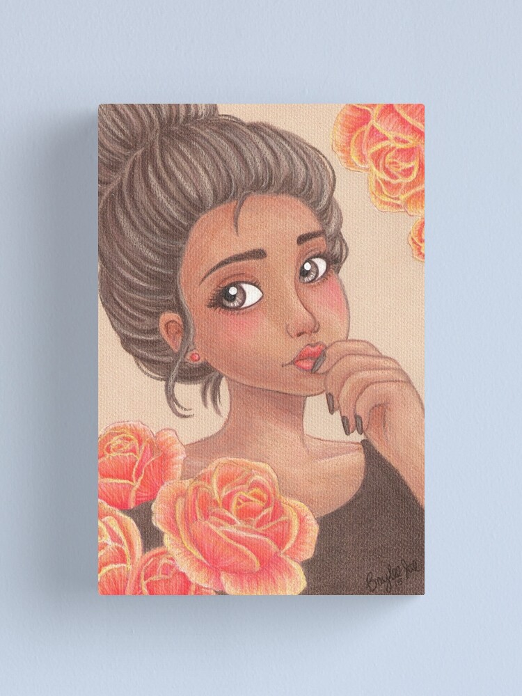 "Lena" Canvas Print for Sale by bayleejae | Redbubble