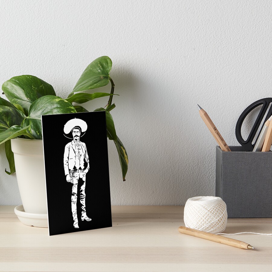 "Zapata stencil " Art Board Print by HotBoxCrew | Redbubble