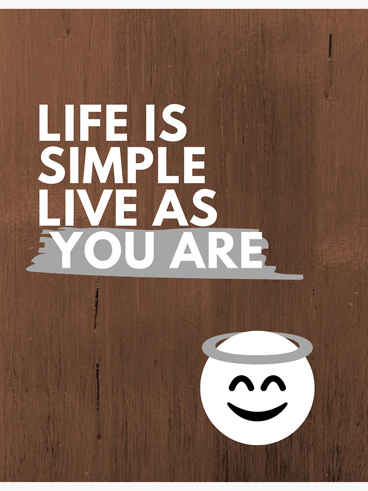 "life is simple live as you are hipster good" Sticker by azzaouihicham ...