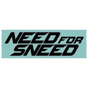 Pegatina con la obra «Need for Sneed 4chan Simpsons» de B4zM | Redbubble