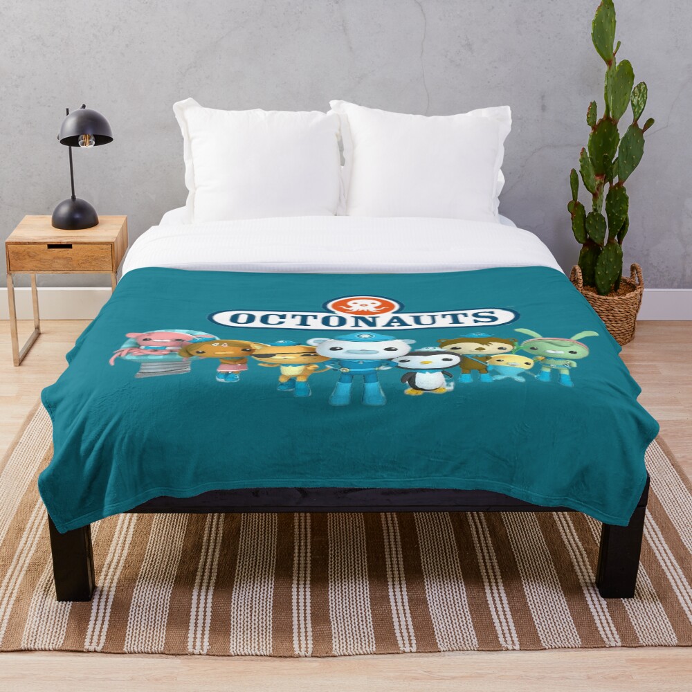 "Kid Kwazii Octonauts Characters" Throw Blanket for Sale by nimxl ...