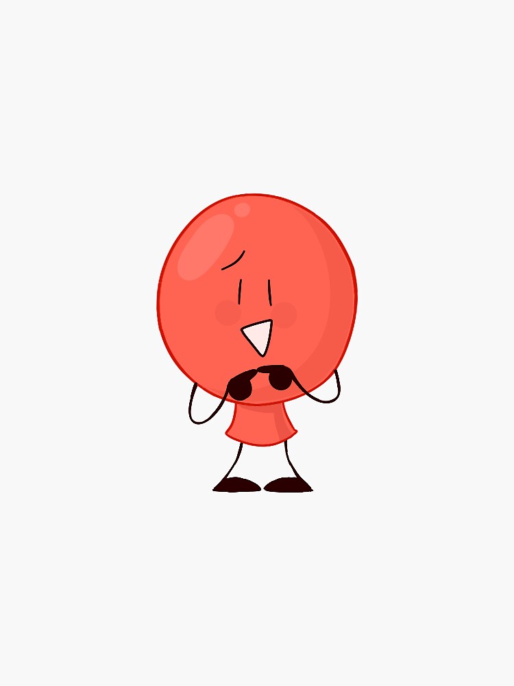 "balloon (inanimate insanity)" Sticker for Sale by inushiba | Redbubble