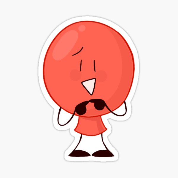 "balloon (inanimate insanity)" Sticker for Sale by inushiba | Redbubble