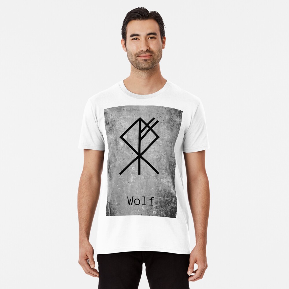 "Runic symbol for wolf" Poster for Sale by Pato-D | Redbubble