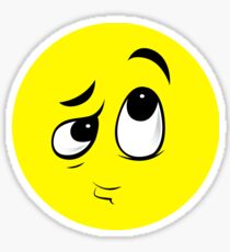 Confused Emoji: Stickers | Redbubble