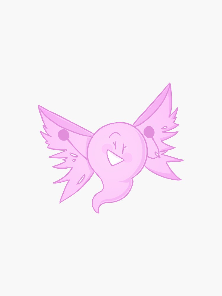 "ghost bow (inanimate insanity)" Sticker for Sale by inushiba | Redbubble