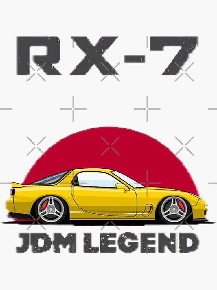 "JDM Legend" Sticker for Sale by ticom63 | Redbubble