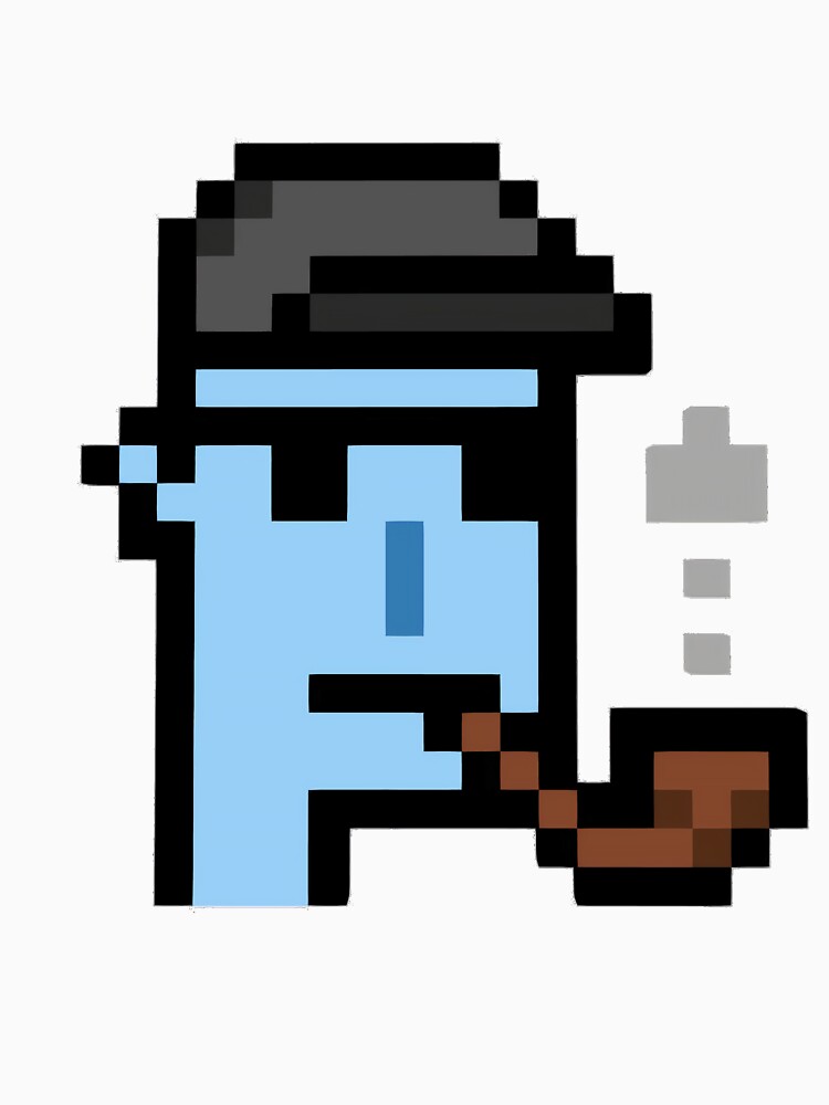 "CryptoPunk #7804 NFT Merch" T-shirt for Sale by TheThriftStore ...