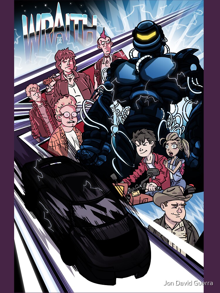 "The Wraith " T-shirt for Sale by JonDavidGuerra | Redbubble | the ...