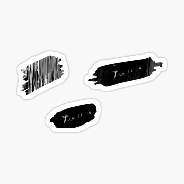 "Tra La La" Sticker for Sale by AnnaGuerrera | Redbubble
