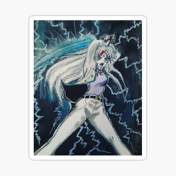 "Towa Demon- Yashahime " Sticker for Sale by Betzycrypt | Redbubble
