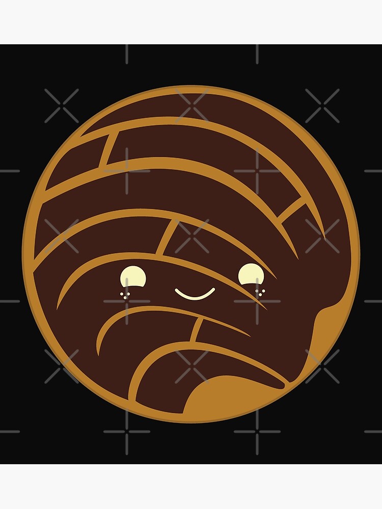 "Chocolate Concha Pan Dulce (Mexican Sweet Bread)" Poster for Sale by ...