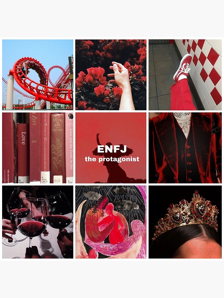 "enfj moodboard " Poster for Sale by graccandcheese | Redbubble