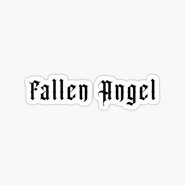 "Fallen Angel" Sticker by antax | Redbubble
