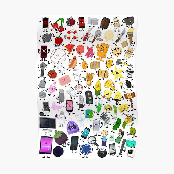 "inanimate insanity cast" Poster by inushiba | Redbubble