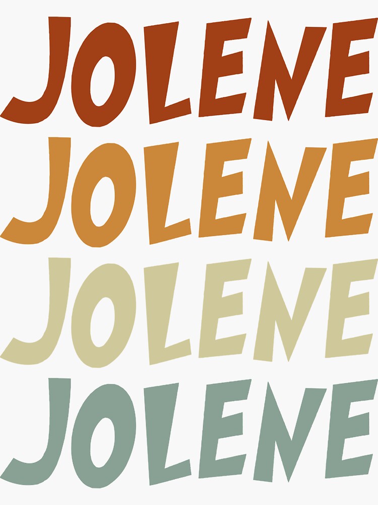 "Jolene Vintage Dolly Parton Artwork For Women's" Sticker for Sale by ...