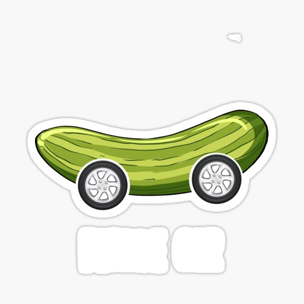 "Pickle Car" Sticker for Sale by WilliamsGFX | Redbubble