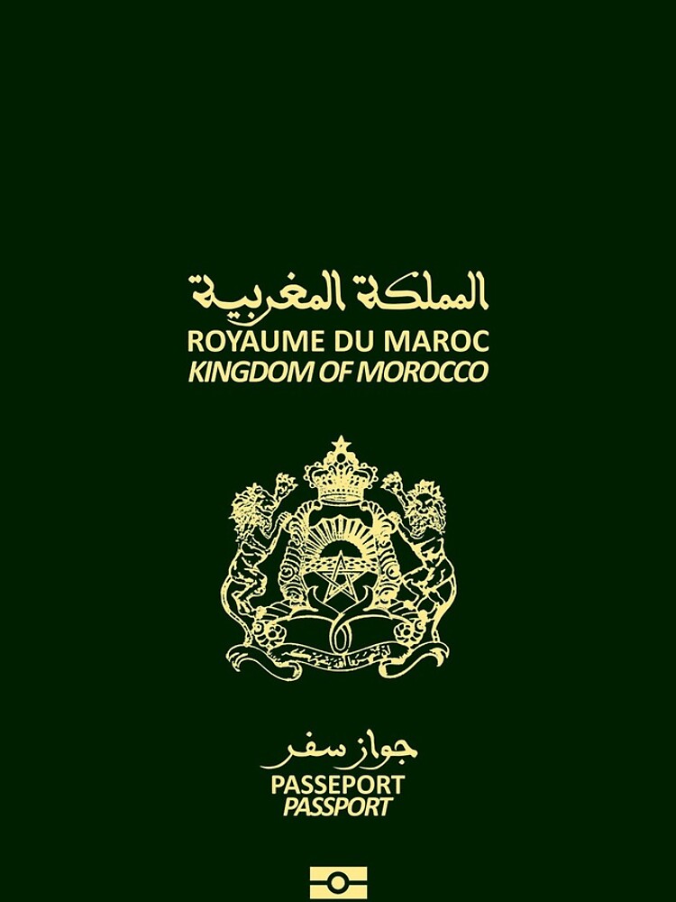 Coque iPhone « Royaume du Maroc, Passeport revisité, Culture marocaine ...