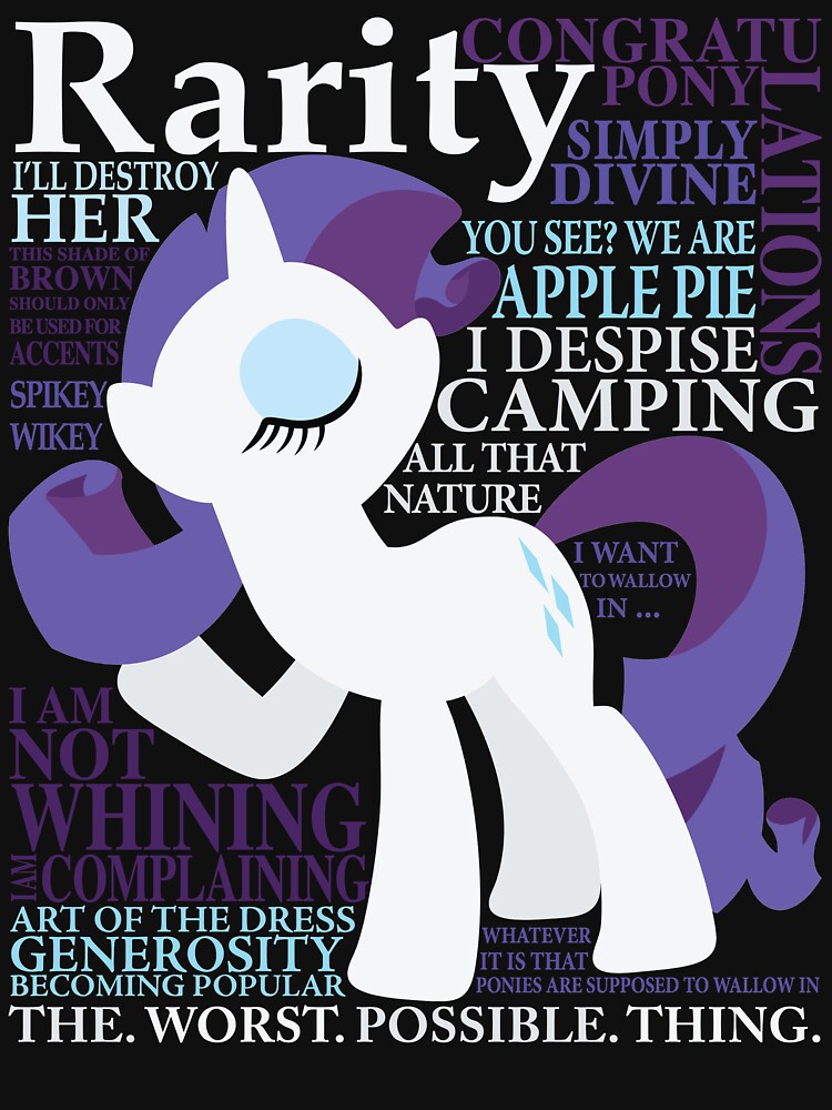 "The Many Words of Rarity" Essential T-Shirt for Sale by ...