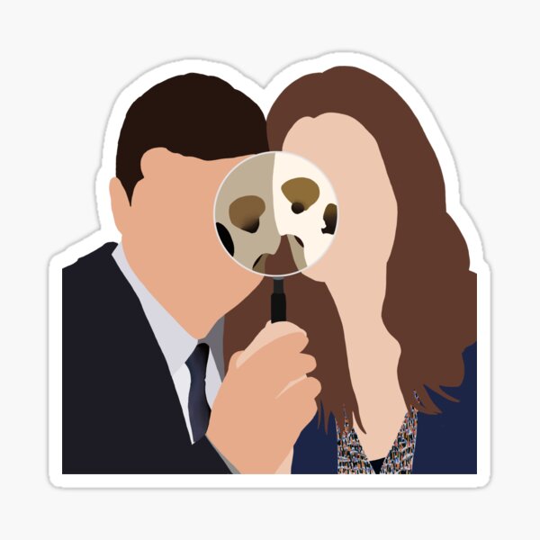 "Bones TV Show" Sticker for Sale by AnaByDesign | Redbubble