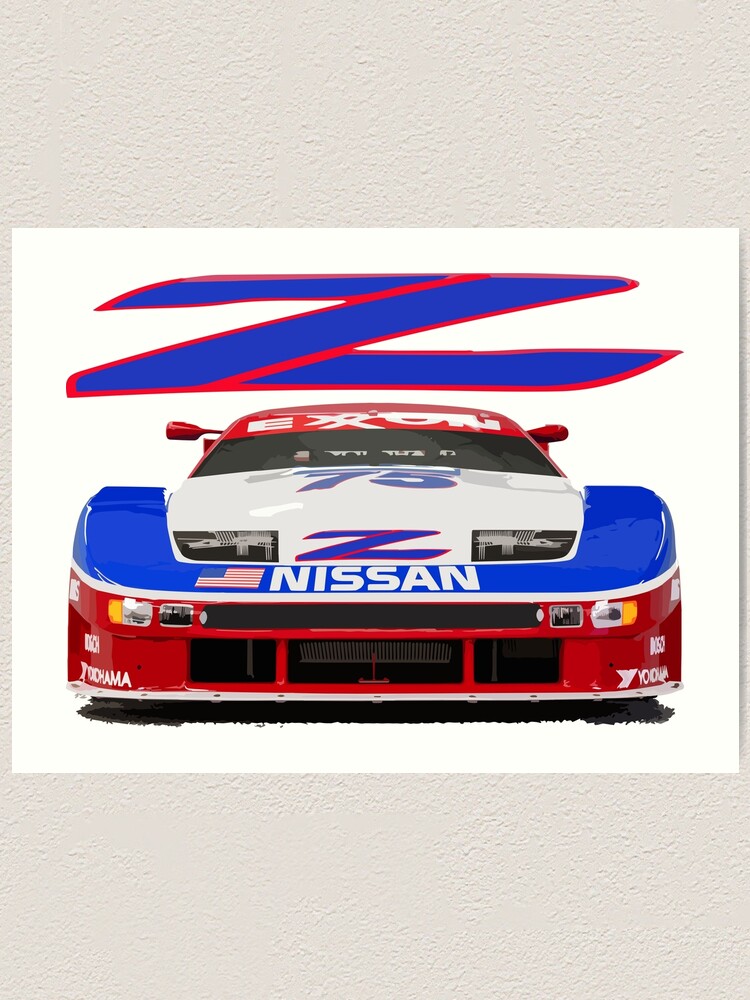 "IMSA Racing Legend 300zx Race Car" Art Print by FromThe8Tees | Redbubble